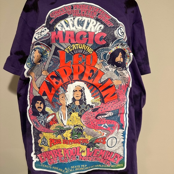 Shirts | Led Zeppelin Graphic Tee | Poshmark